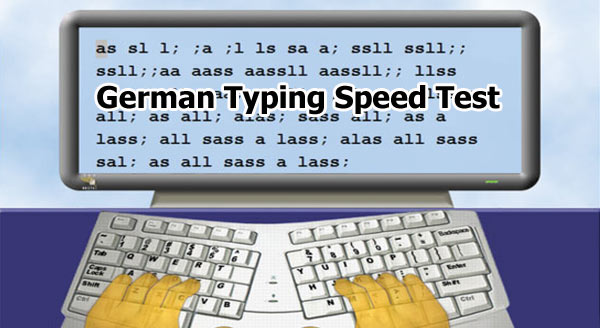 German Typing Test Online ️ Typing Tutor ️ Typing Master